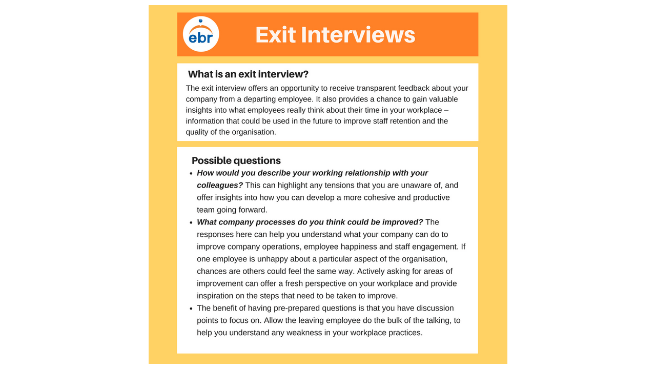 How To Conduct Exit Interviews